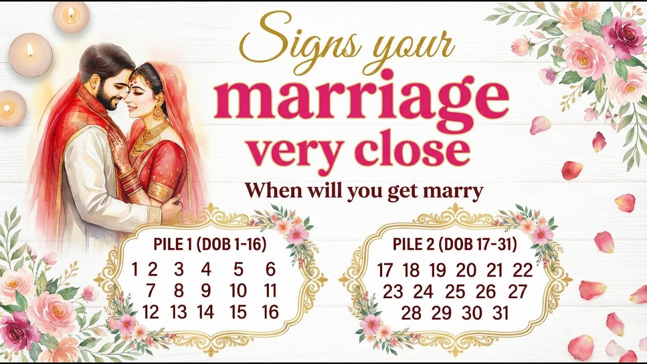 When Will You Marry? 💍 Signs Your Marriage is Very Close 👩‍ ️‍👨 ...