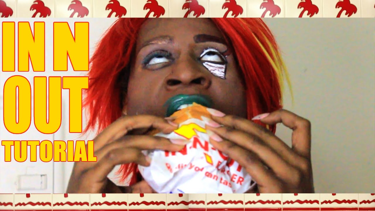 IN N OUT BURGER MAKEUP TUTORIAL - YouTube