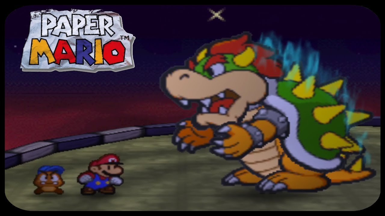 Paper Mario - Final Boss & Ending - YouTube