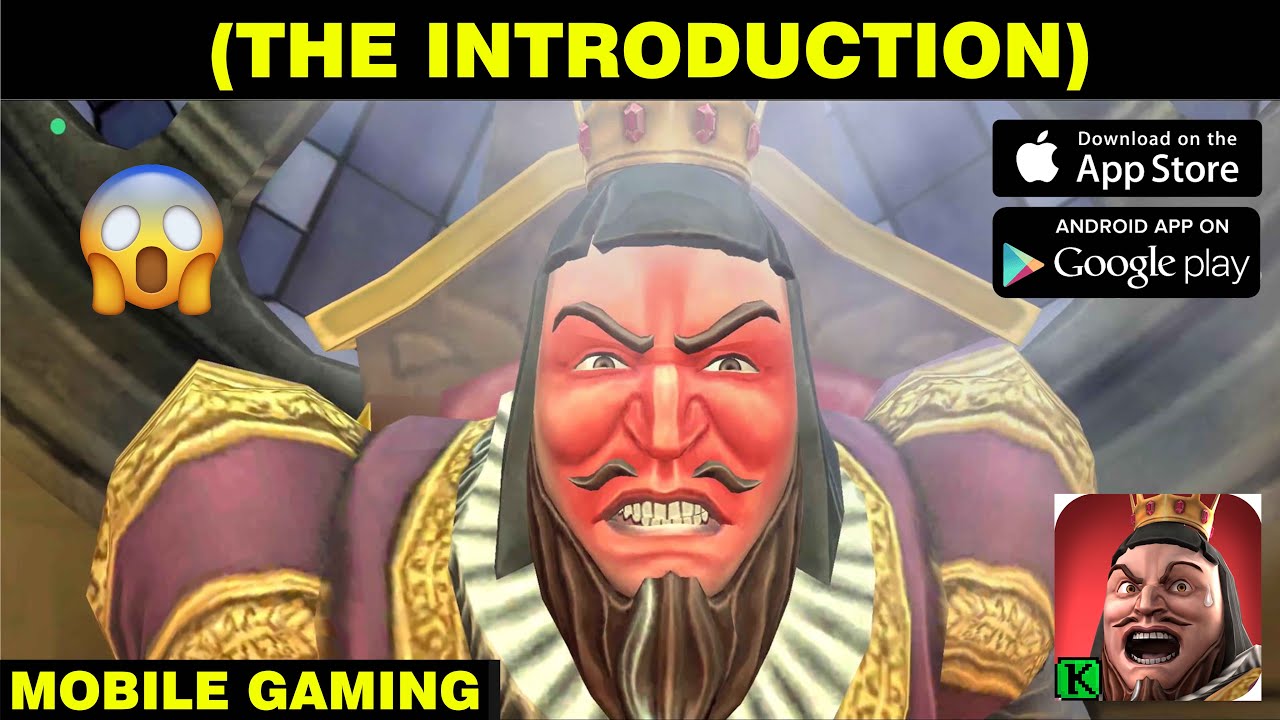 ANGRY KING GAMEPLAY | ANGRY KING SCARY PRANKS | ANGRY KING GAME | ANGRY ...