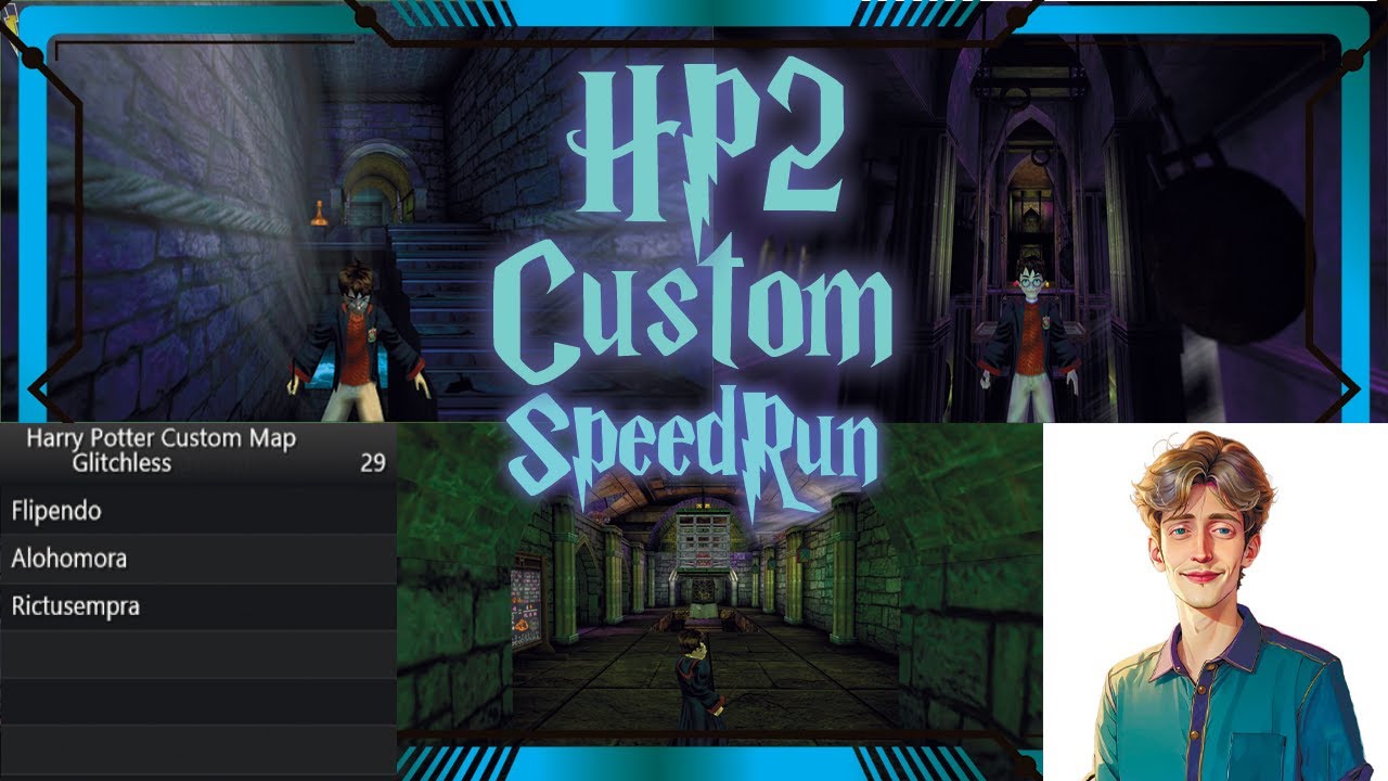 HP2 CUSTOM SPEEDRUN - YouTube