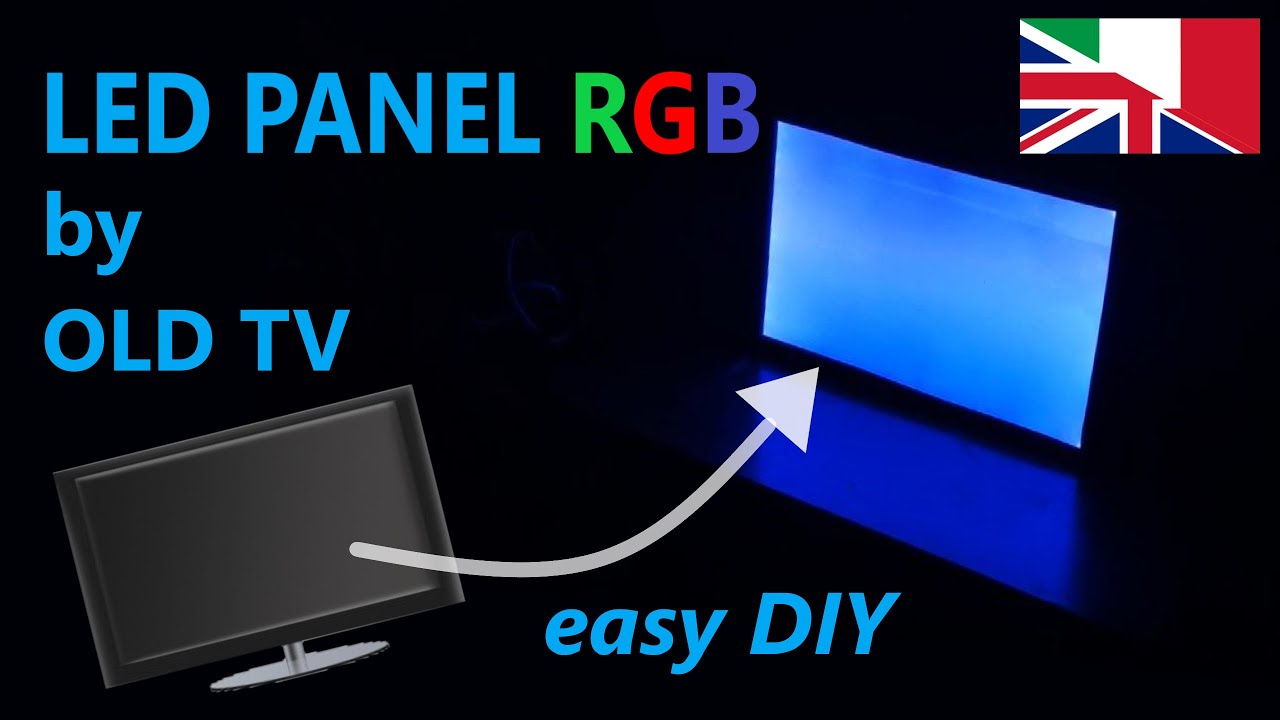 DIY Led Panel RGB | Pannello LED RGB Fai-Da-Te - YouTube