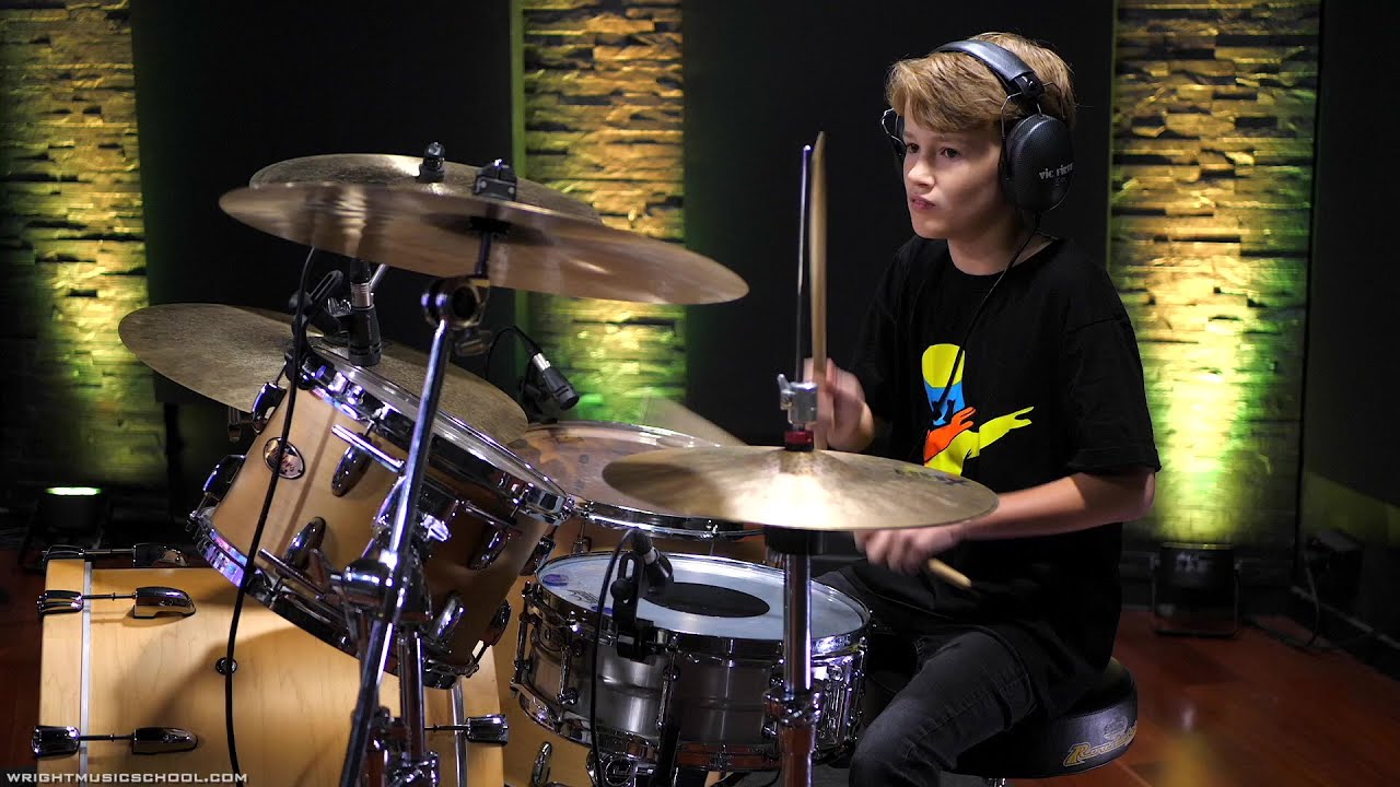 Wright Music School - Hudson Long - Imagine Dragons - Believer - Drum ...