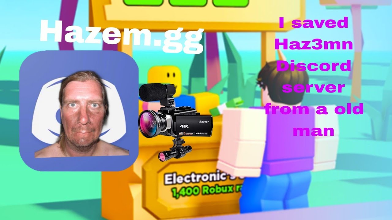 This is how i saved Hazem discord server from a old man - YouTube