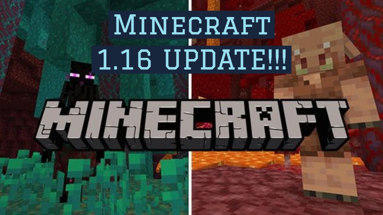 MINECRAFT NETHER UPDATE REVIEW 1.16 2020 (Blue Torches, New Mobs, MORE ...