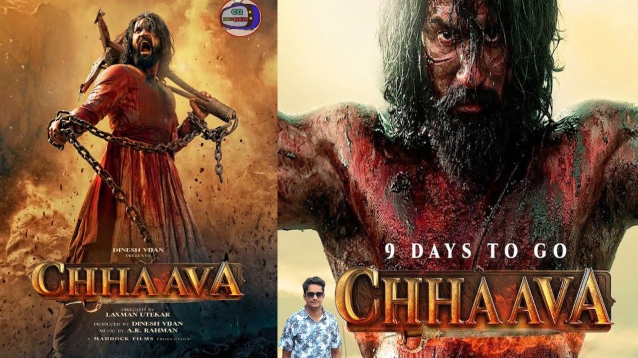 Chhava Movie Promo Review | Chhava Movie Trailer Review @CGPublicReview ...