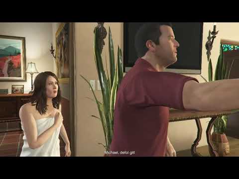 GTA 5 Amanda Michael aldatıyor