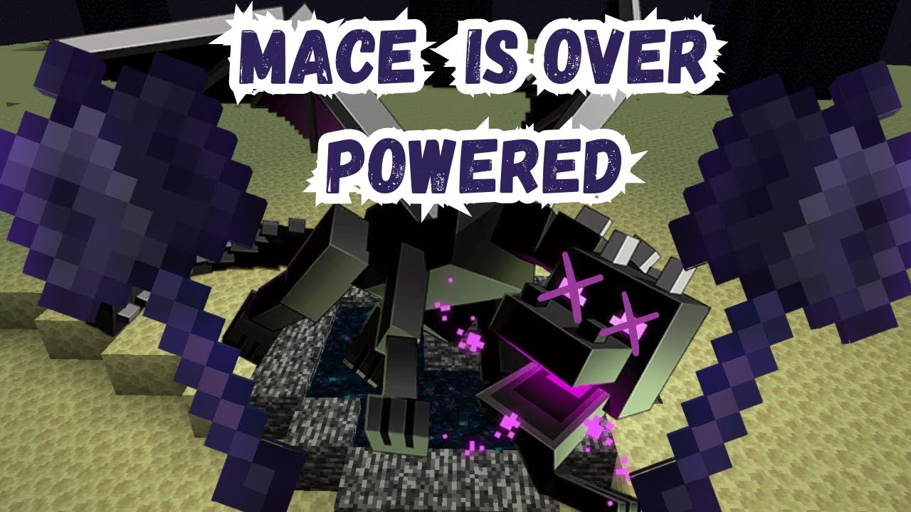 TNT Launched To One Shot The Ender Dragon With a Mace 1.21 Minecraft ...