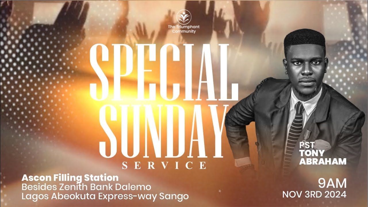 SPECIAL SUNDAY SERVICE || SUNDAY 3RD, NOVEMBER 2024 - YouTube