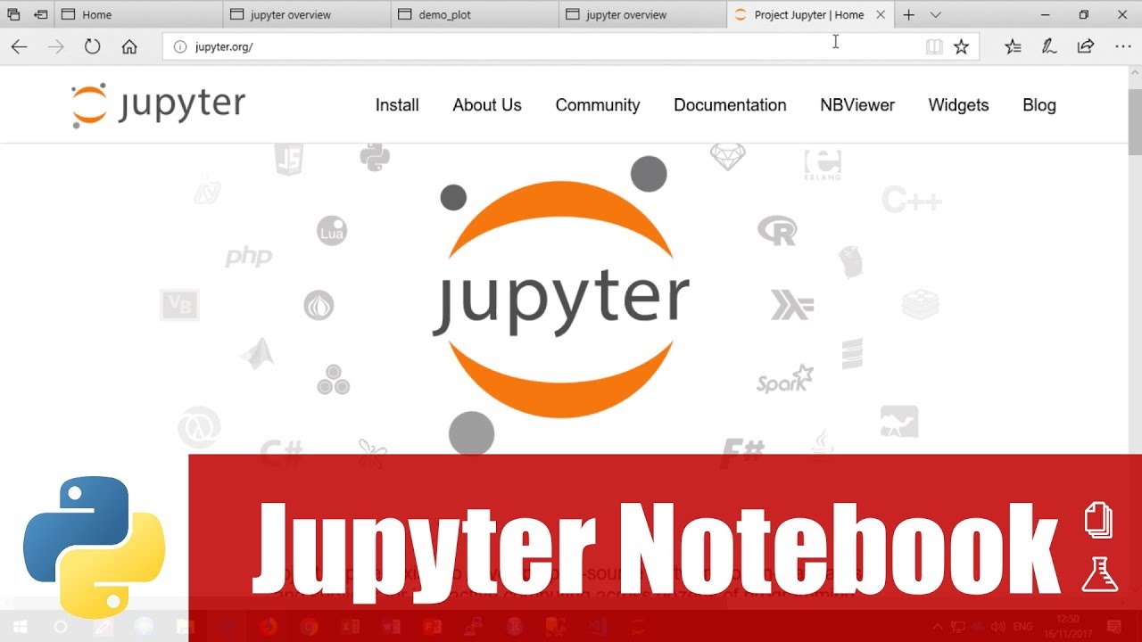 สอน Jupyter Notebook รู้จัก Jupyter Notebook Youtube