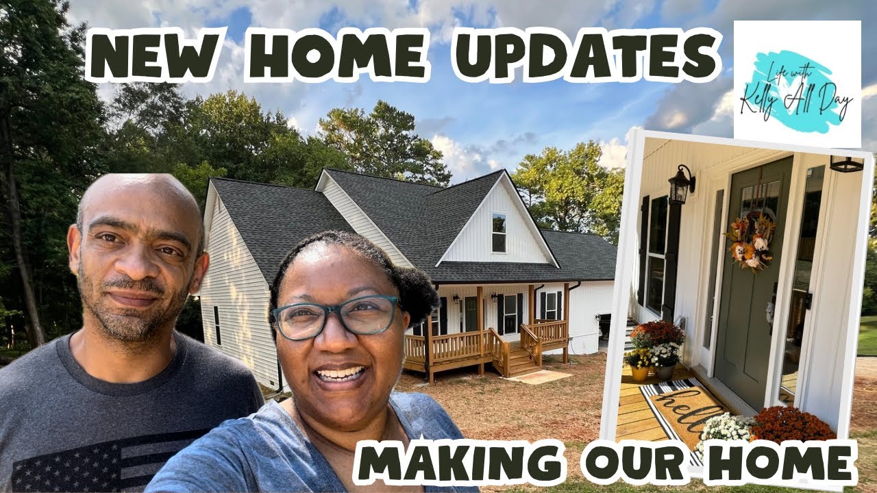 NEW HOME UPDATES FALL FRONT PORCH | HOUSE TO HOME - YouTube
