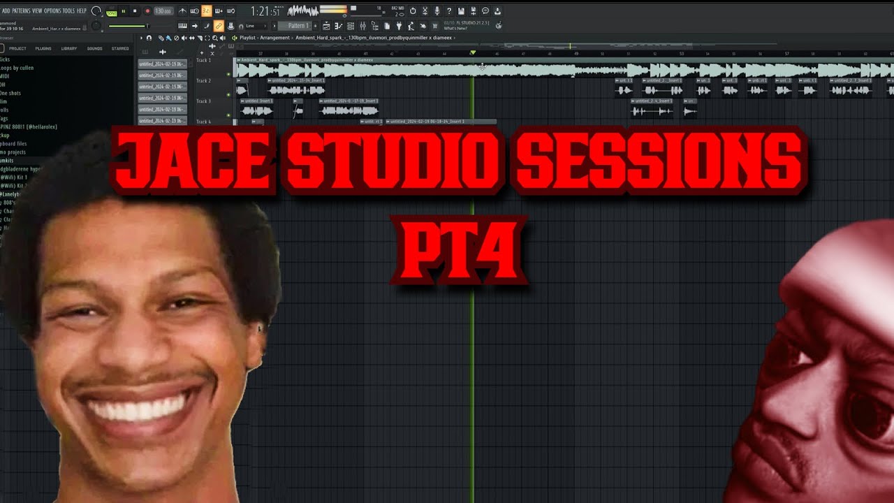 Jace recording new track🕺[Studio Sessions pt4] - YouTube