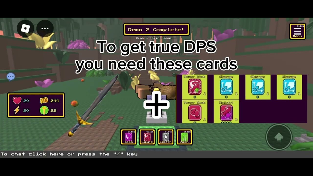 Block Tales True DPS achievement alone and without items (including ...