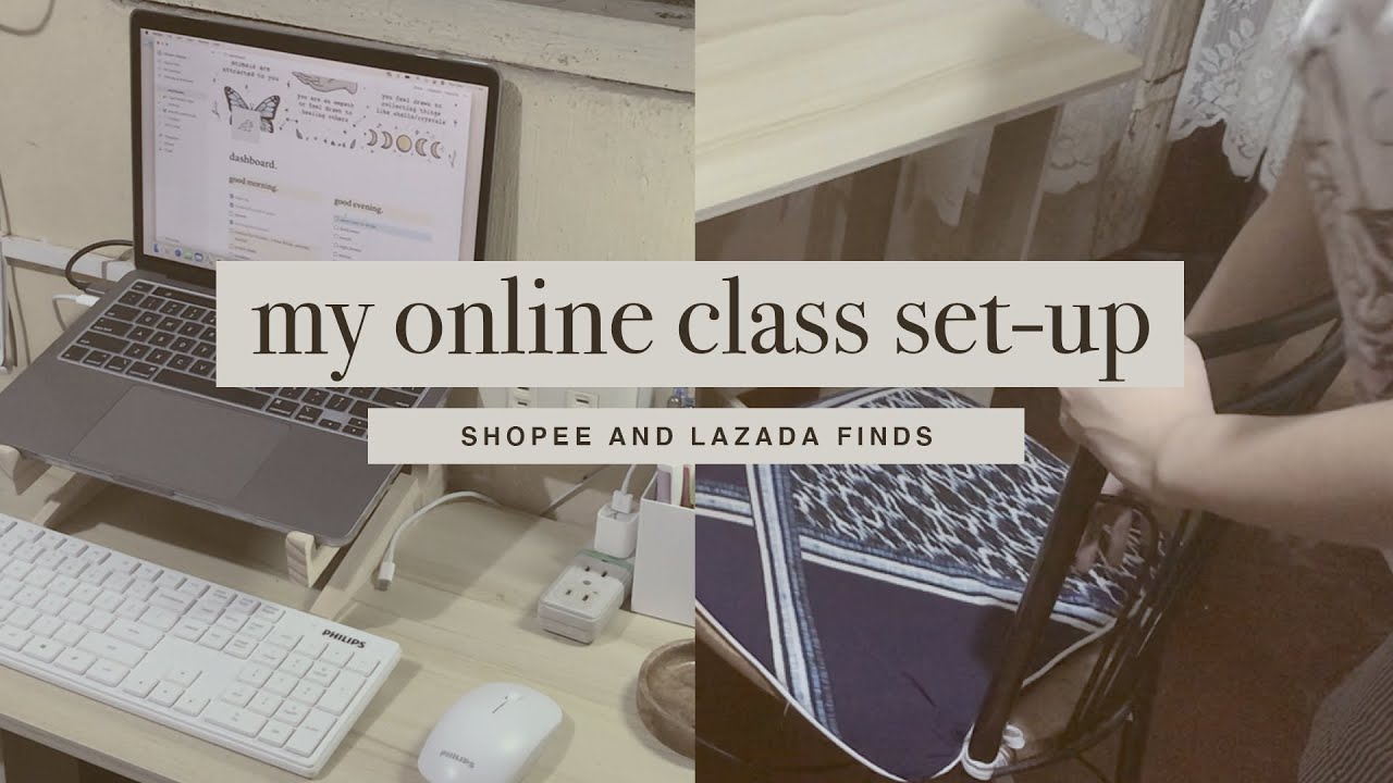 📚 uni series: budget-friendly wfh/study desk + shopee/lazada finds ...