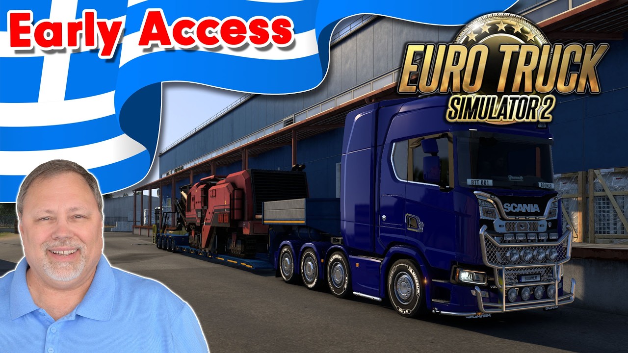 ETS2 Greece DLC Early Access - YouTube