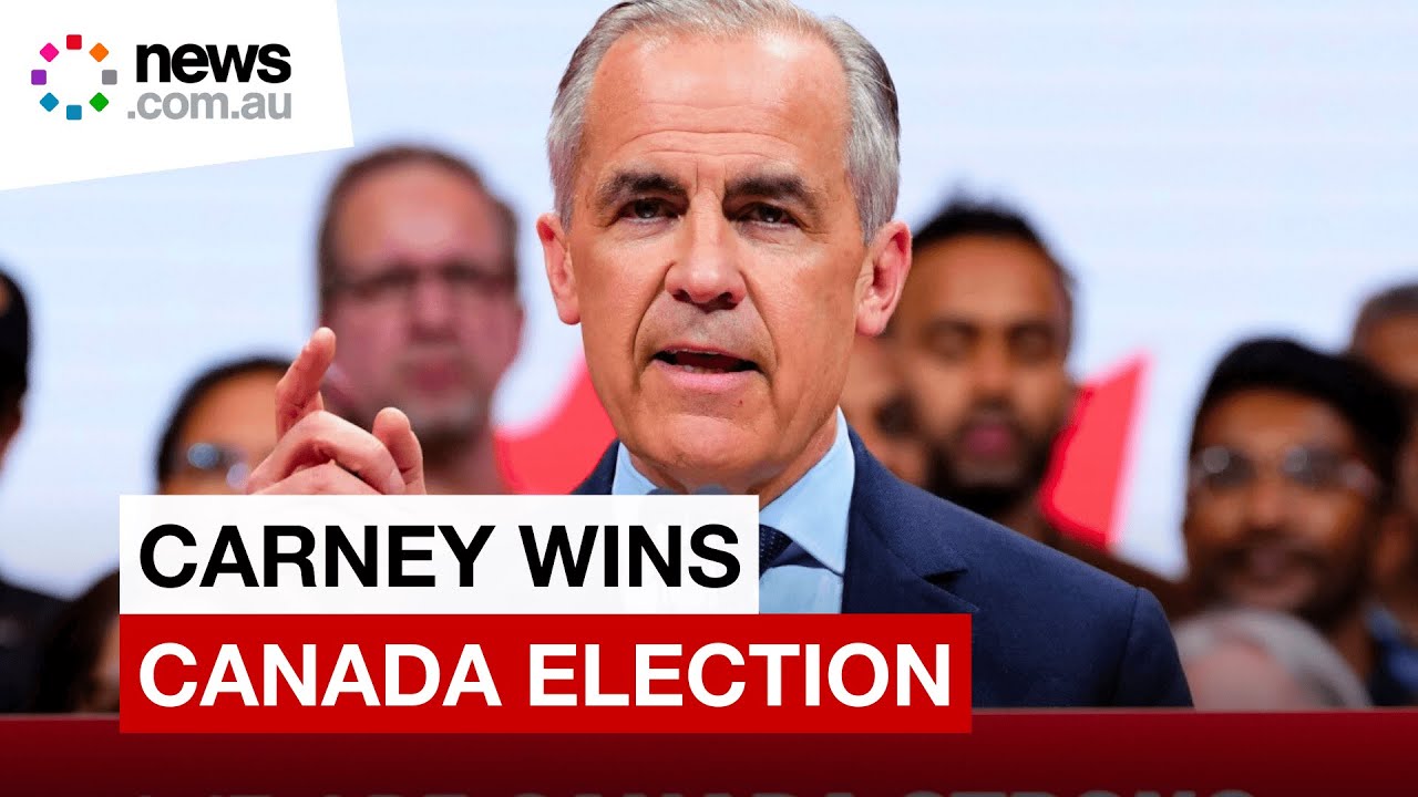 Carney wins Canada election, forming minority government - YouTube