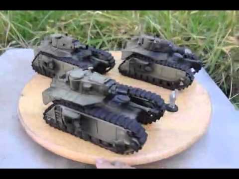 Mortian Heavy Battletank demolisher, Scratch built - YouTube