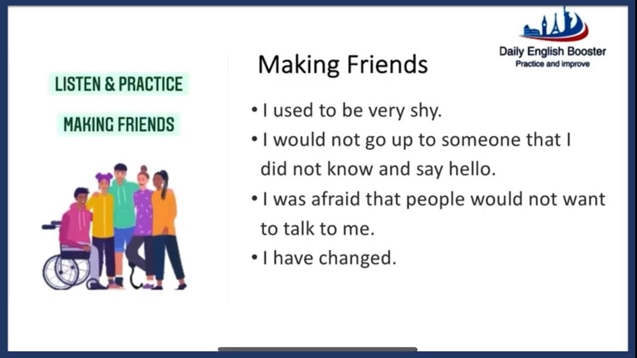 Listen & Practice English - Session 19 | Making friends - YouTube