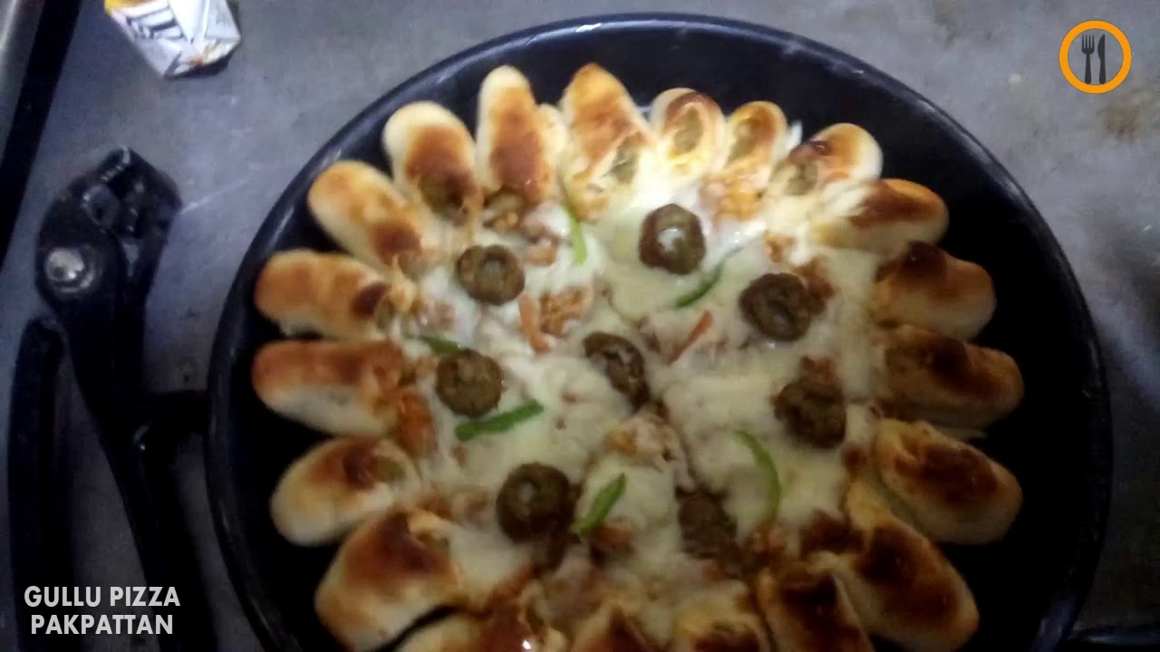 Pizza recipe Kabab Crust pizza pakistani street food kebab pizza banane ...