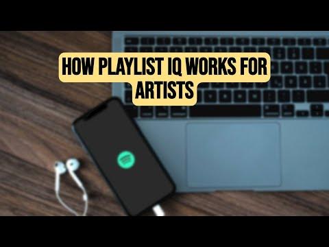 How Playlist IQ Works For Artists - YouTube