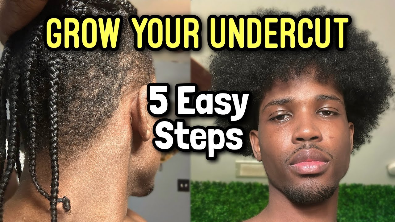 5 Simple Steps to Grow Your Undercut Out in NO TIME / How to Grow Out ...