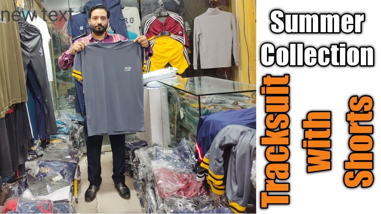 Tracksuit with Shorts | Men's Wear | Summer Collection | Karim Block ...