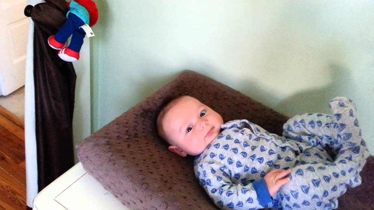 Cute baby Vinny at 3 months - YouTube