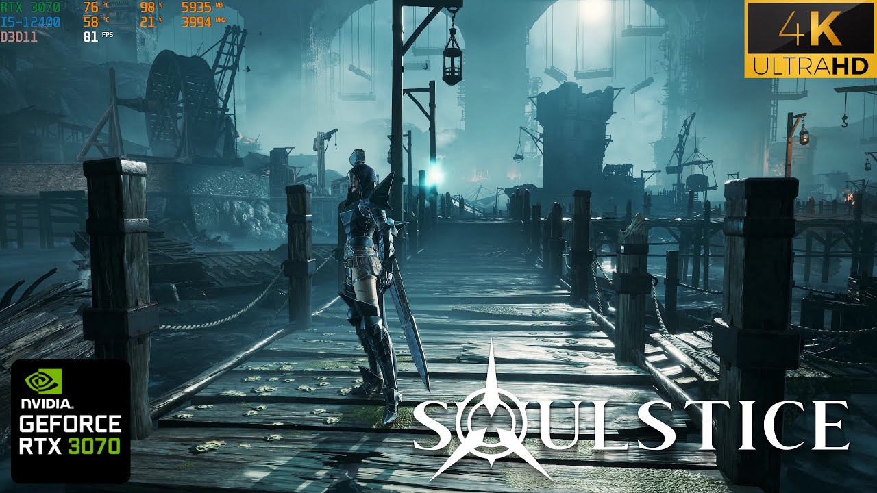 SOULSTICE PC Performance Gameplay - RTX 3070 - I5 12400 - YouTube