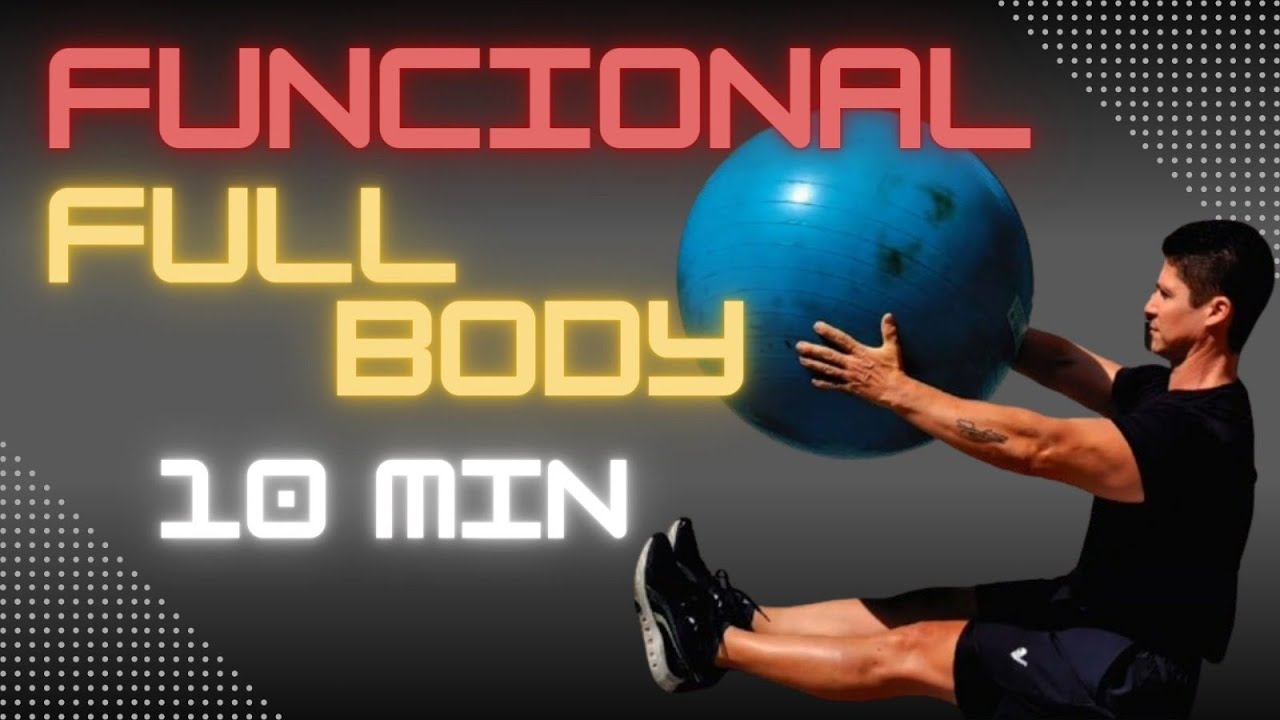 Circuito Funcional todo el Cuerpo Rutina de Ejercicios con Balón - YouTube