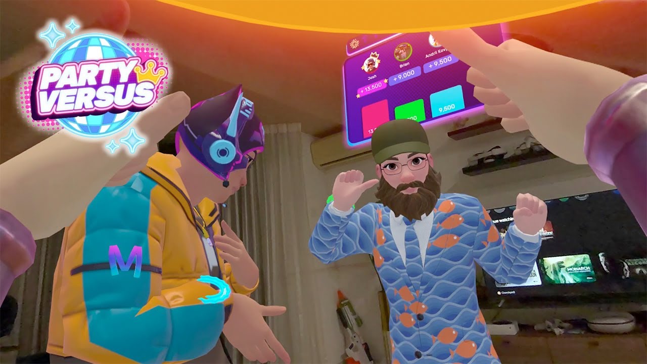 Party games in your house with Party Versus VR! - YouTube