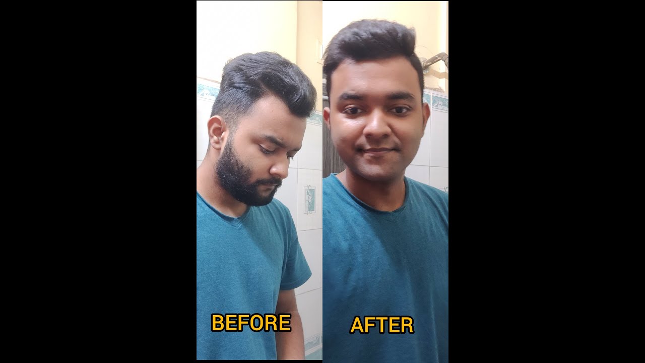 Beard to Clean Shave after 1.5 Years| Beard Transformation| #shorts # ...