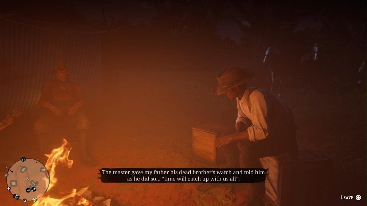 Lenny shares a chilling story about his father being on a plantation ...