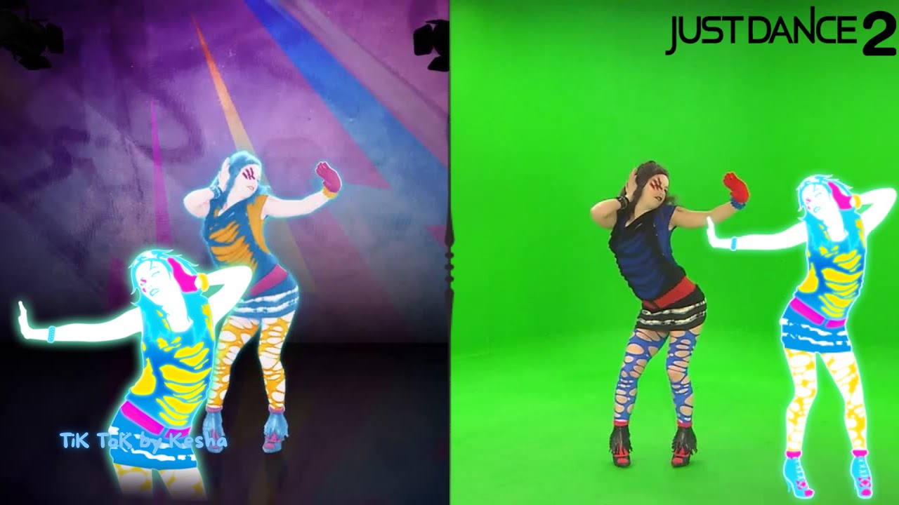 Just Dance Comparison: TiK ToK (Remake) Vs. TiK ToK (Behind the Scenes ...