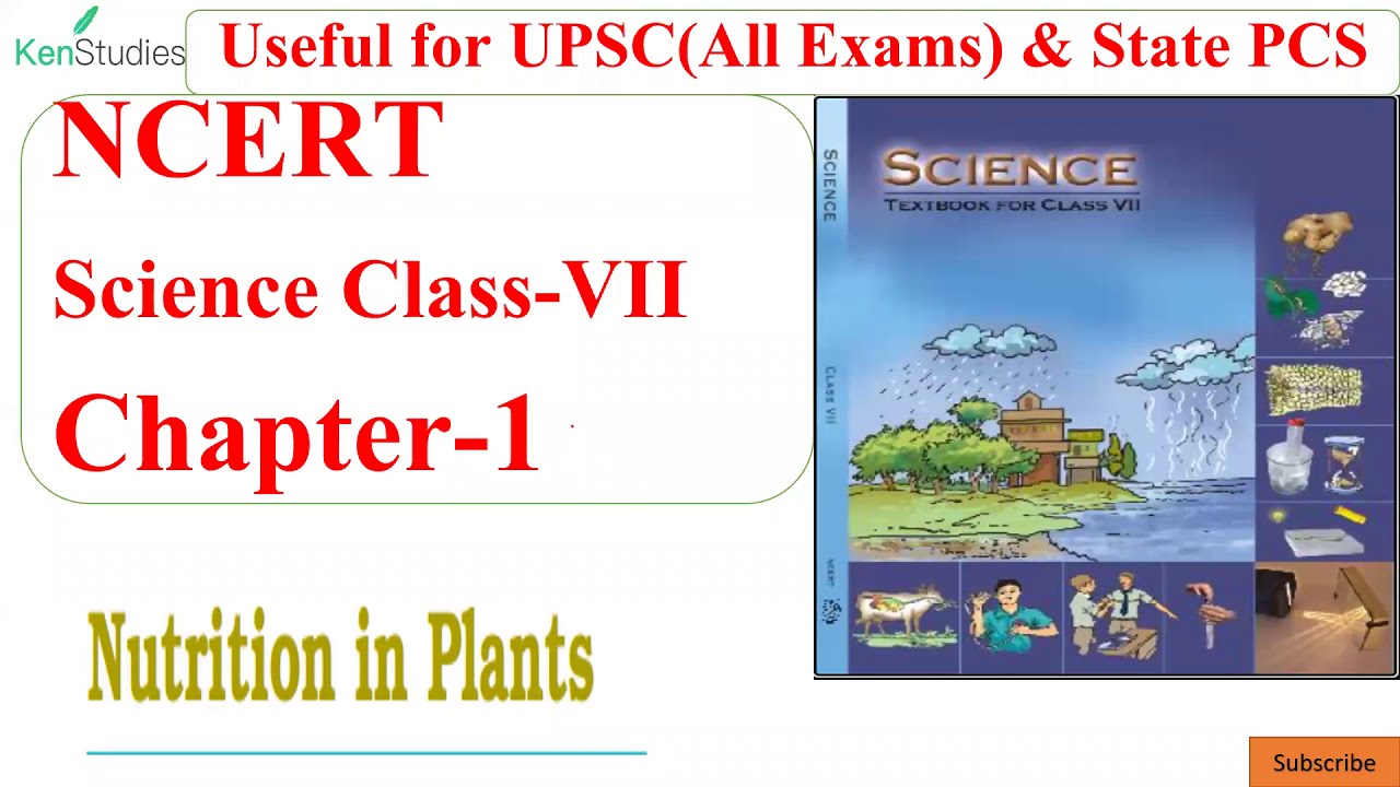 NCERT Science Class 7th Chapter 1 Nutrition in Plants - YouTube