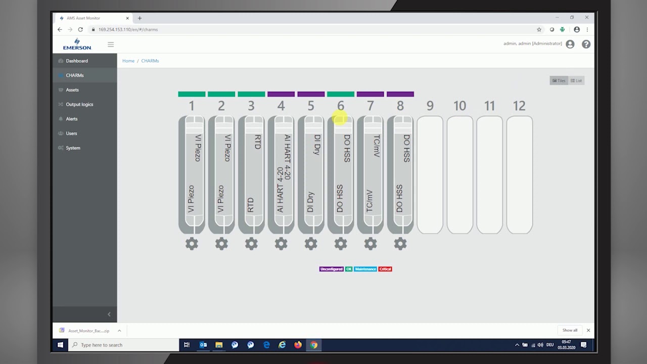 AMS Asset Monitor: CHARMs Overview - YouTube