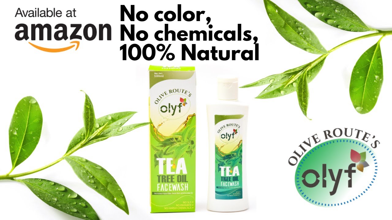 Best Face Wash For Acne & Pimple | Olyf Tea Tree Face Wash by Olive ...