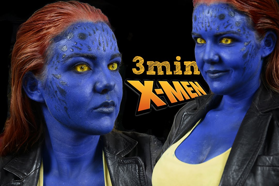 X-MEN Mystique Transformation Tutorial -- 3 MINUTES - YouTube