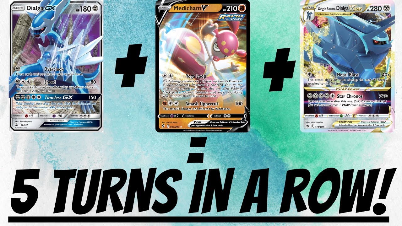 Taking 5 Turns in a Row in the Pokémon TCG! - YouTube