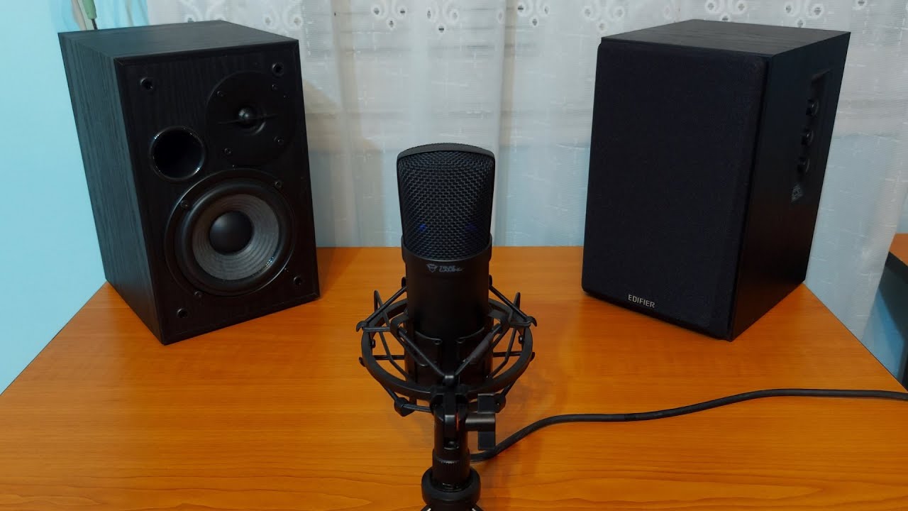 Edifier R1580MB Active 2.0 Speakers Test - YouTube