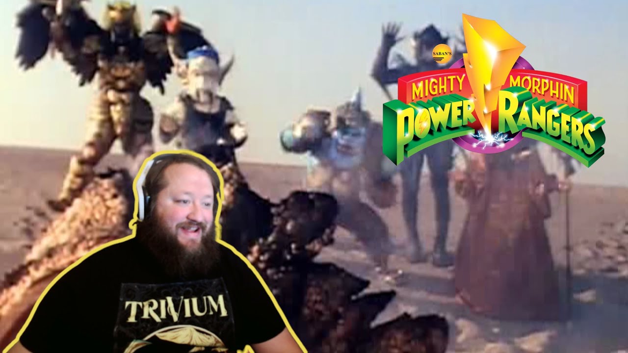 Mighty Morphin Power Rangers Episode 1X1 Day of the Dumpster Reaction ...