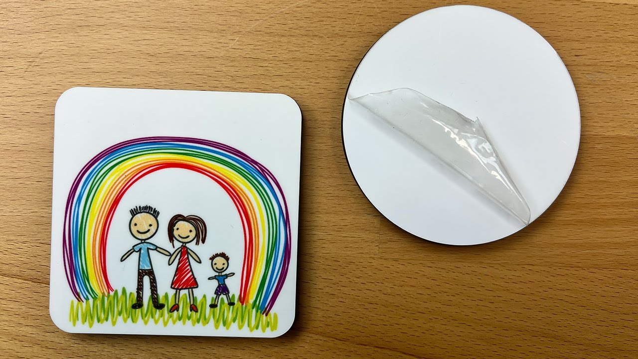 How to Sublimate a Premium Unisub Coaster (#SB4933 and #SB4934) - YouTube