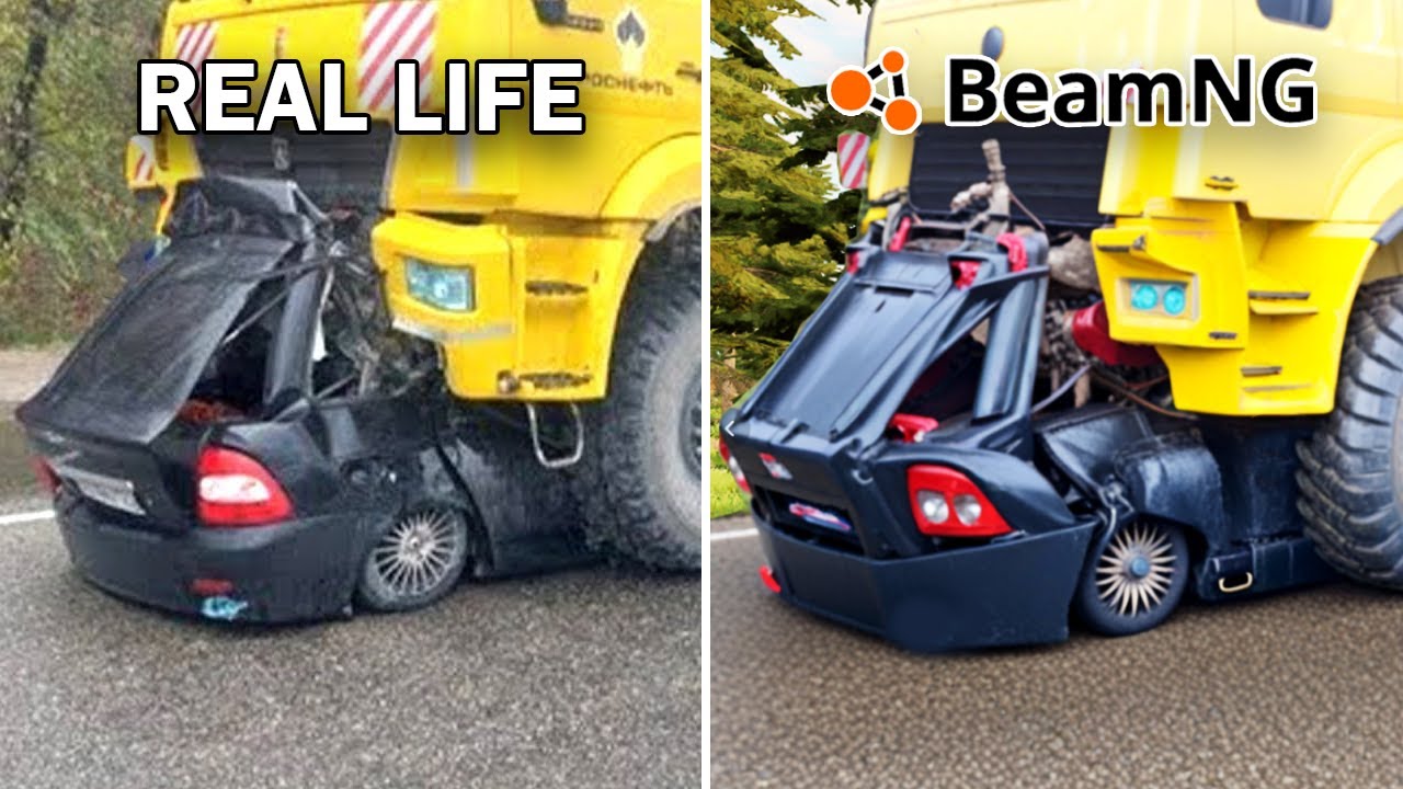 Accidents Based on Real Life Incidents | BeamNG.drive #48 - YouTube