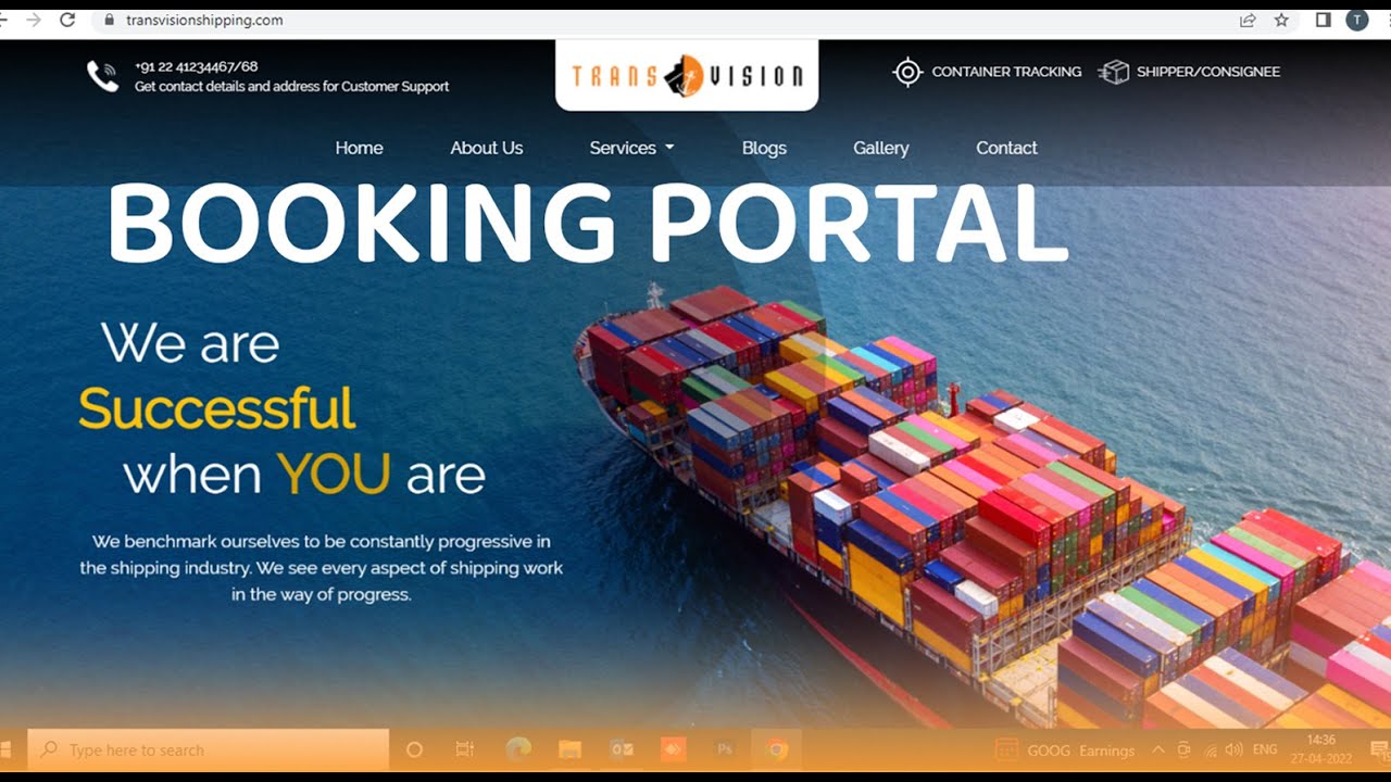 How to Place a Booking on Transvision's Portal | Explained Step by Step ...