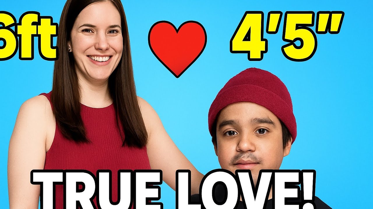 Iam going to meet my 6 feet tall girlfriend who is a 4 feet 5 inch guy ...