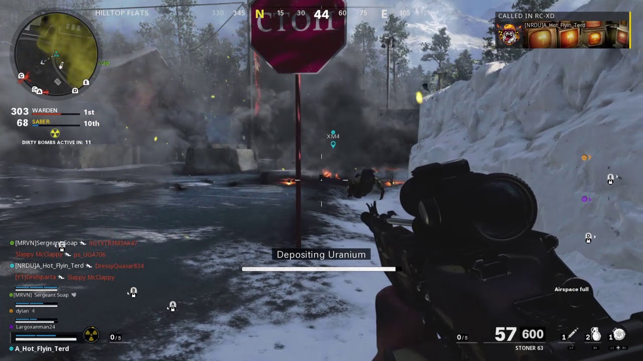 Call of Duty®: Black Ops Cold War RC-XD vs Snowmobile - YouTube