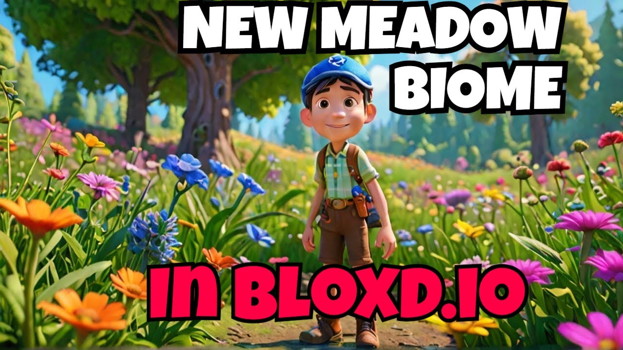 THE NEW MEADOW BIOME IN BLOXD.IO!? || Bloxd.io - YouTube