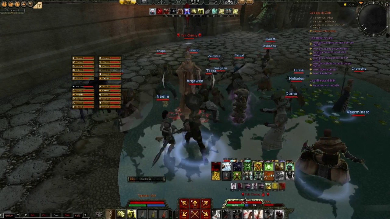 Age of Conan serveur Saga t4 Yah Chieng guilde Les Poilus - YouTube