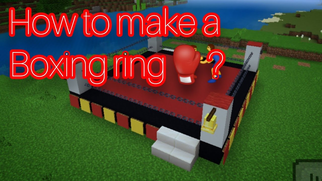 How to Build a Boxing Ring in Minecraft? (Easy Build Tutorial) - YouTube