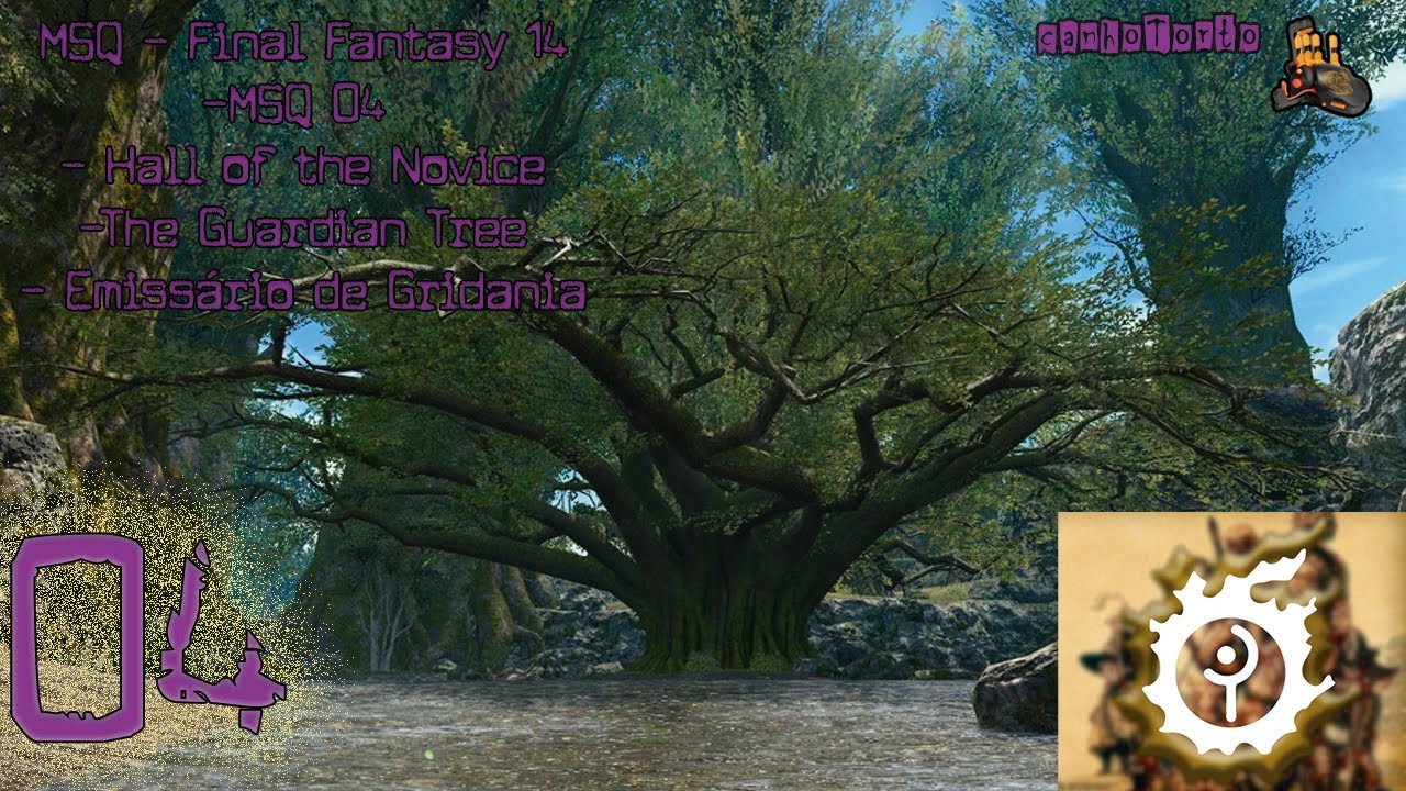 ️ Final-Fantasy 14 - MSQ 04 - Hall of the Novice - Arvore - Guardian ...