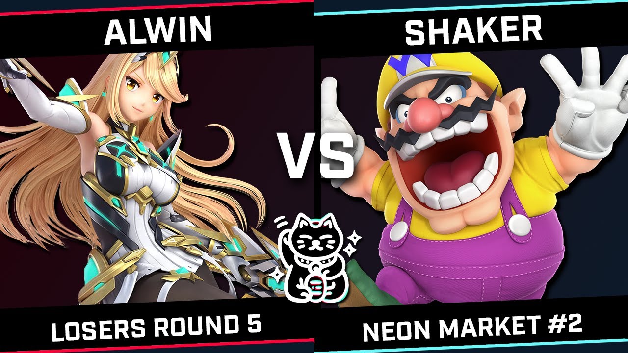 Alwin (Pyra Mythra) vs Shaker (Wario) - Neon Market #2 - YouTube
